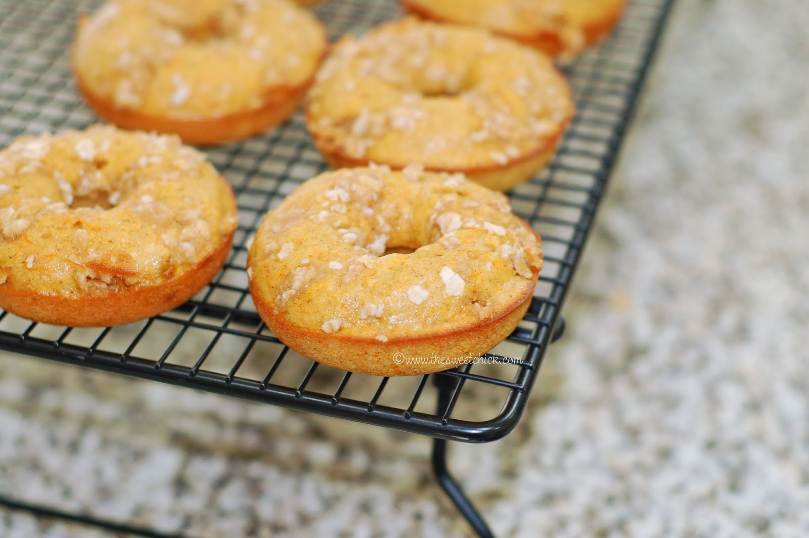 Maple Butternut Squash Donuts