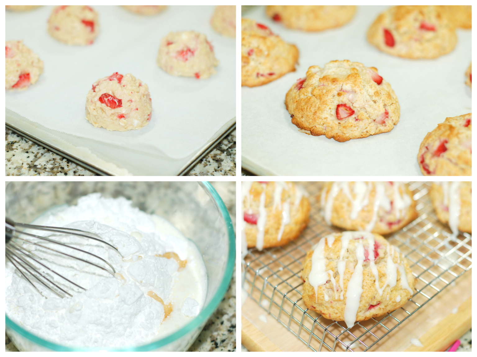 Strawberries and Cream Scones